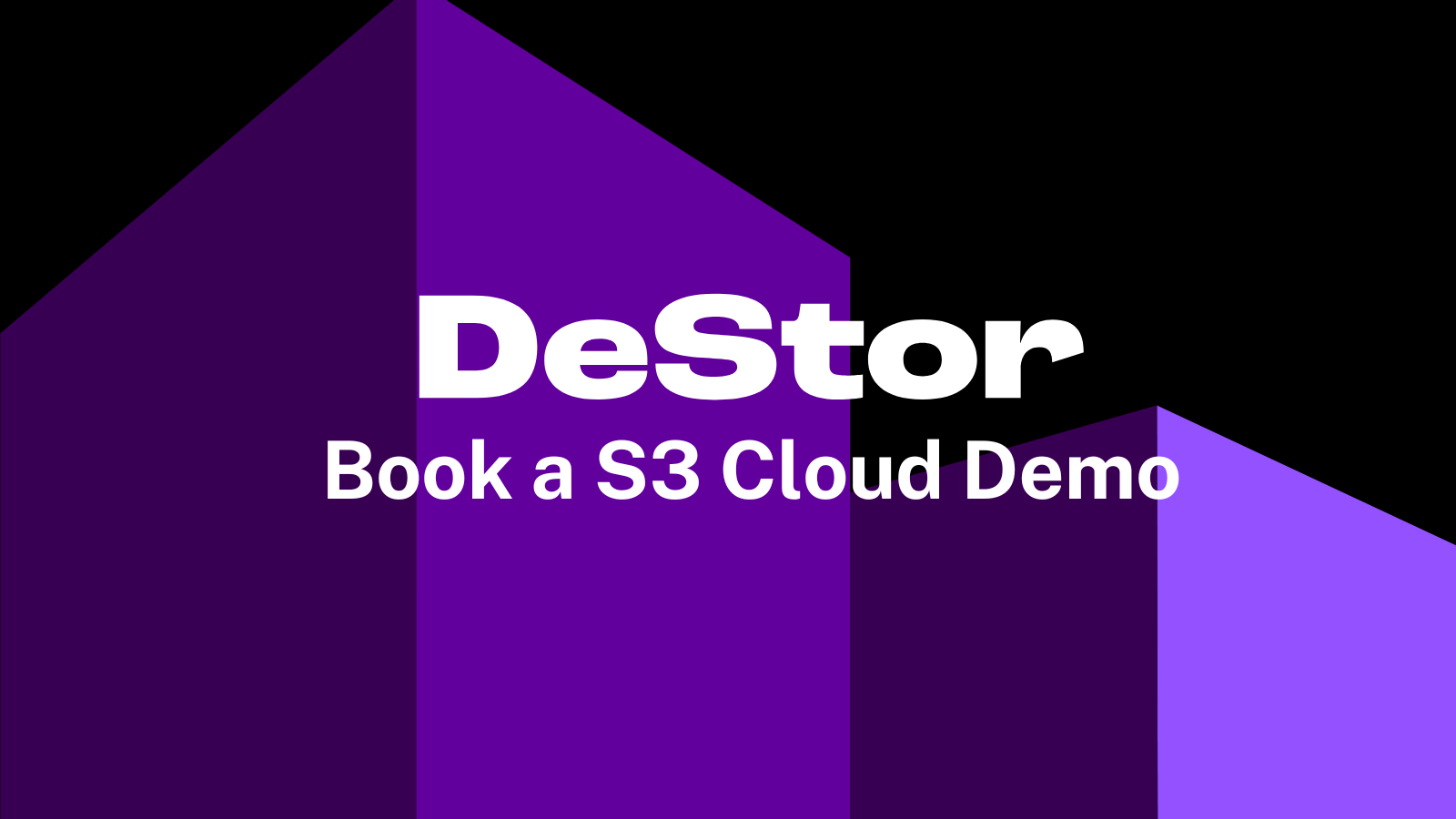 Connect with DeStor Sales for a S3 Cloud Solutions Demo